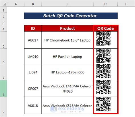 Qr Code Generator In Excel - Imaginative Minds