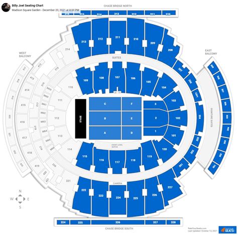 Billy Joel MSG Seating Chart: The Ultimate Guide to Your Concert ...