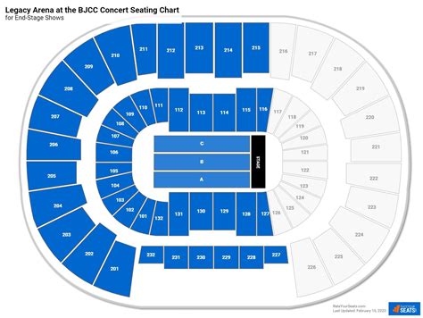 Discover the bjcc legacy arena seating chart for your perfect concert ...