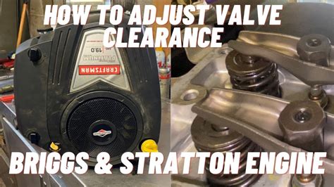Unlocking Power: The Ultimate Briggs & Stratton Valve Clearance Chart ...