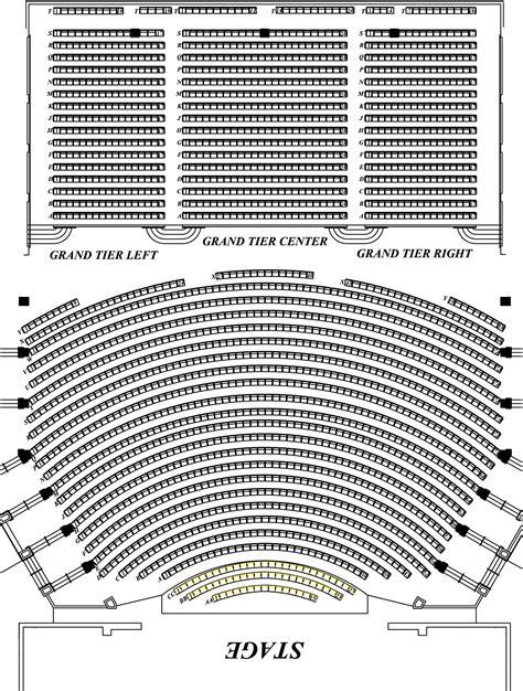 Charleston PAC Seating Chart Guide: Find Your Perfect Spot ...