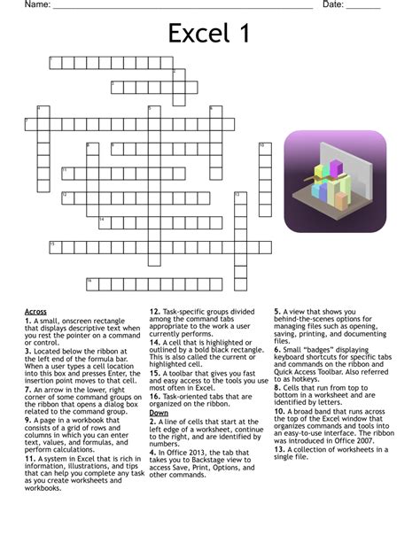 How To Create Crossword Puzzle In Excel - Imaginative Minds