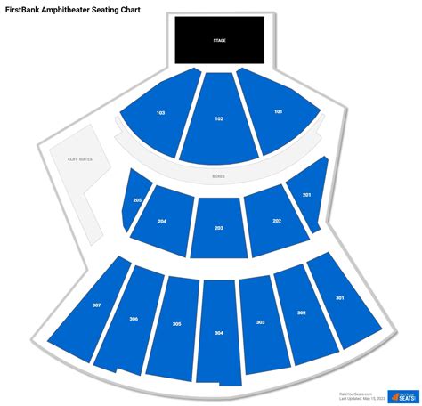 How to Read the Firstbank Amphitheater Seating Chart for a Perfect View ...