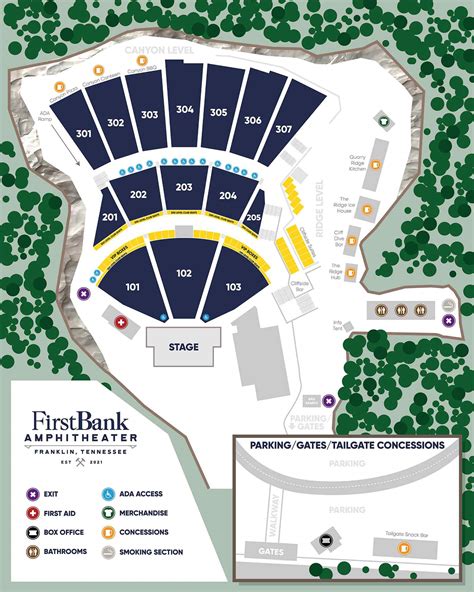Discover the Unique Features of Franklin Amphitheater Seating Chart ...
