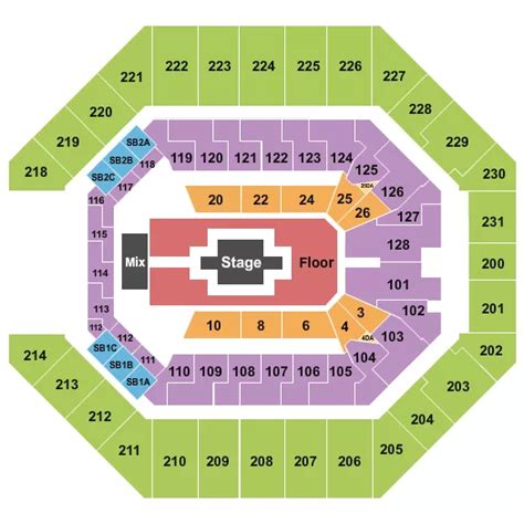 5 Tips to Maximize Comfort with a Frost Center Seating Chart ...