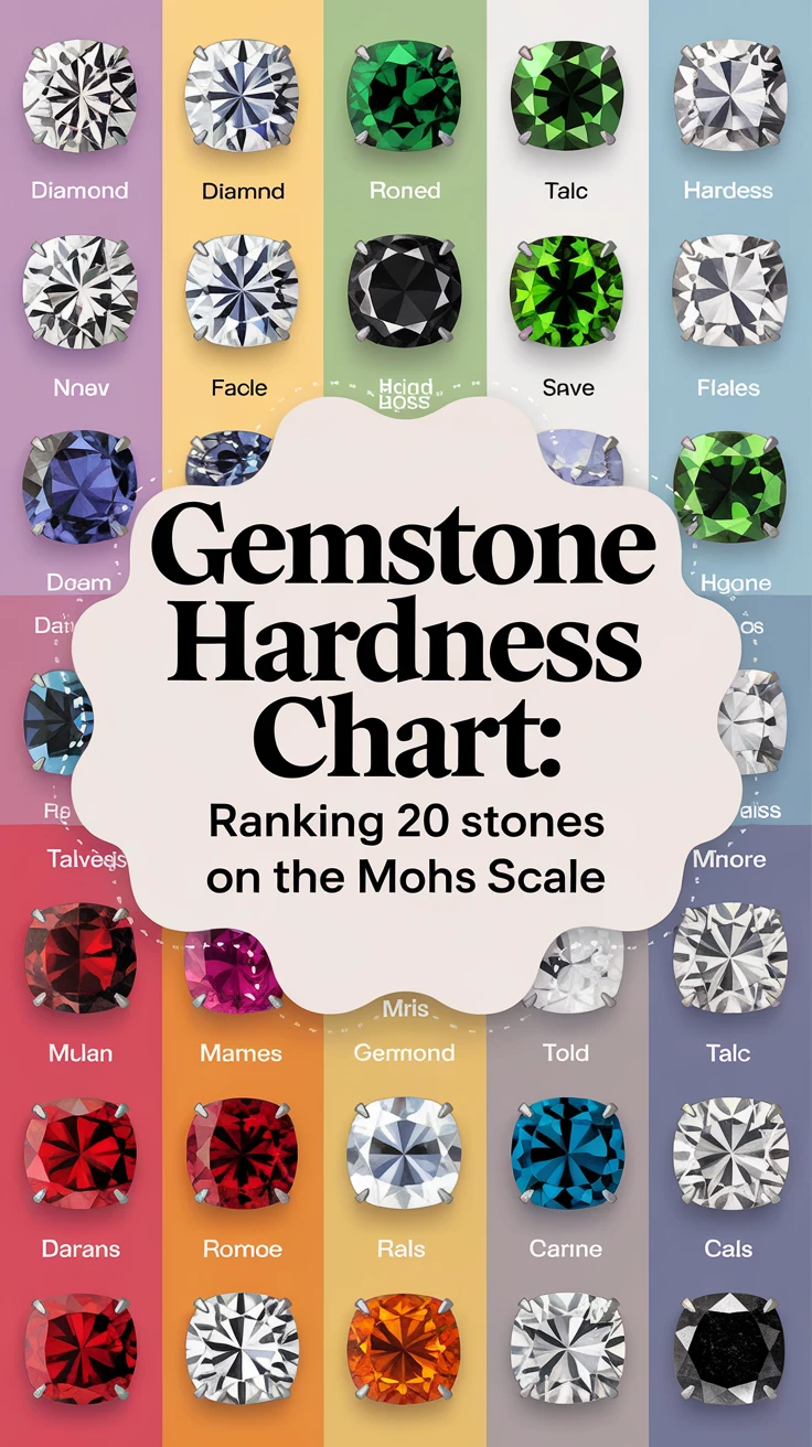 Understanding the gemstone hardness chart: a simple guide - Imaginative Minds