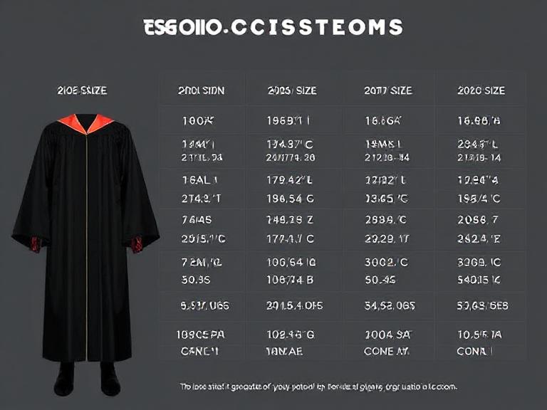Unlock the Secrets of the Gown Size Chart Graduation: Key Stats You Need - Imaginative Minds