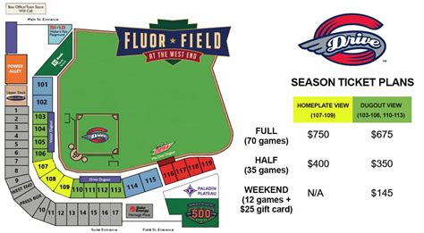 Quick Guide to Greenville Drive Seating Chart for Fast Parking and ...
