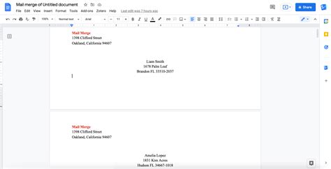 How To Print Envelopes With Google Docs - Imaginative Minds