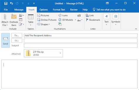 How To Send Zip File To Email - Imaginative Minds
