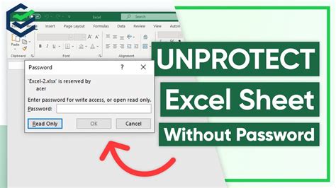 How To Unprotect Excel Sheet Without Password - Imaginative Minds
