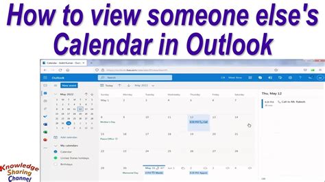 See Calendar In Outlook - Tech Playground