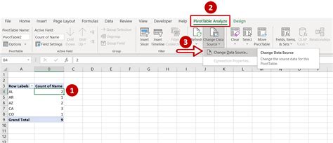 Increase Pivot Table Range - Imaginative Minds