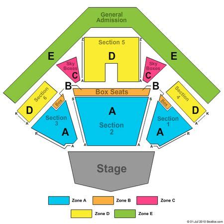 Ultimate Guide to Jacobs Pavilion Cleveland Seating Chart for Concert ...