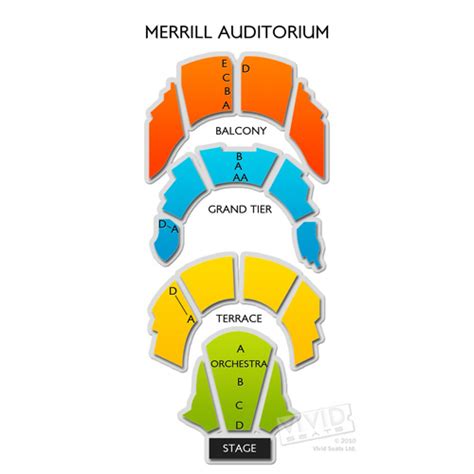 Discover the Best Merrill Auditorium Seating Chart for Your Perfect ...