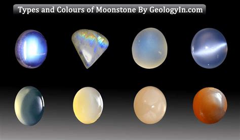 Discover the Unique Shades of the Moonstone Color Chart for Stunning ...