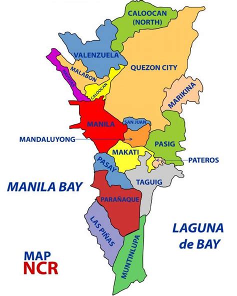 Ncr Philippines Map - Imaginative Minds