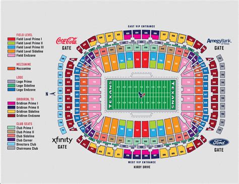 Discover the NRG Stadium Houston Seating Chart with 10% More Visibility ...