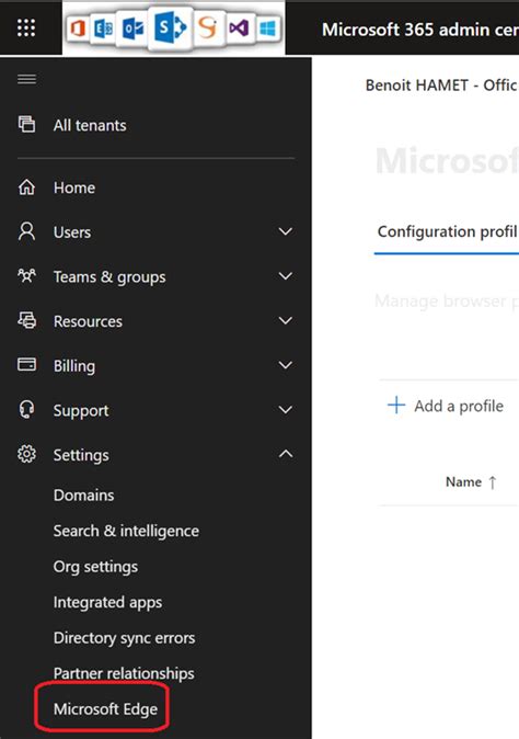 Admin Office 365 Portal - Tech Playground