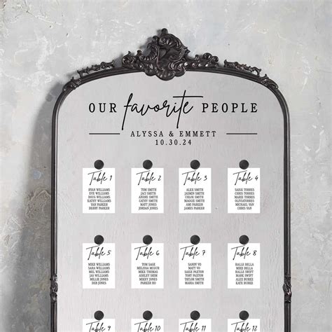Debunking the Myth: Why Our Favorite People Seating Chart Isn't Just ...