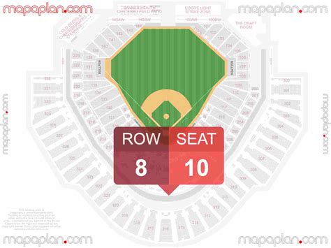 Chase Field Interactive Seating Chart: The Ultimate Guide for Fans ...