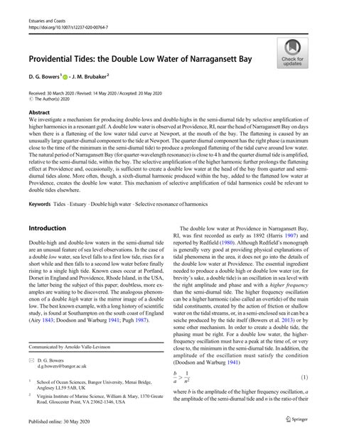 Tide Charts for Rhode Island Debunk the Myth of Perfect Accuracy ...