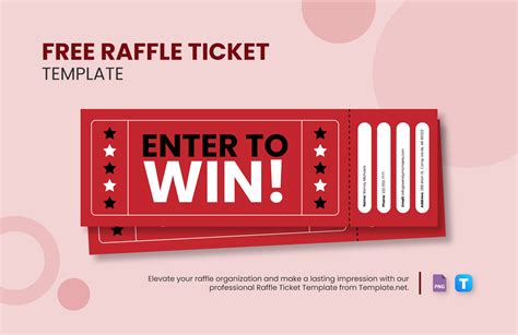 Raffle Ticket Template Word - Imaginative Minds