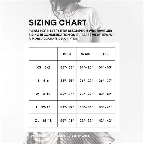 How to Read a size chart white house black market for the perfect fit ...