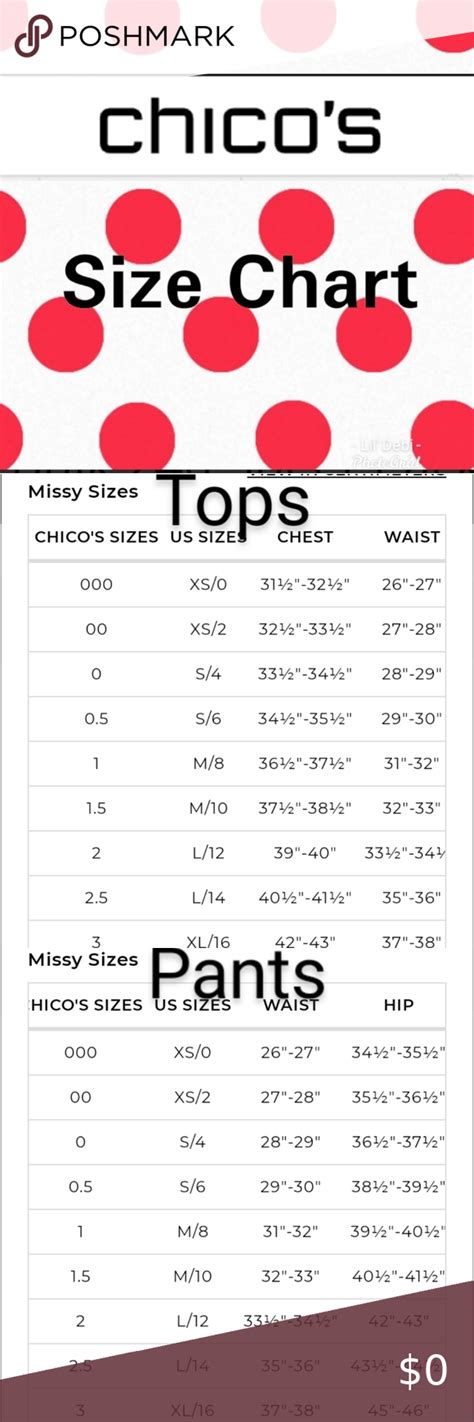 Chicos Size Charts: The Ultimate Guide to Finding Your Perfect Fit ...