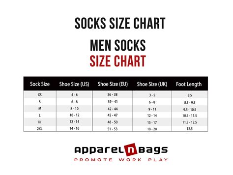 10 Essential Tips for Using a Socks Measurement Chart to Find the ...