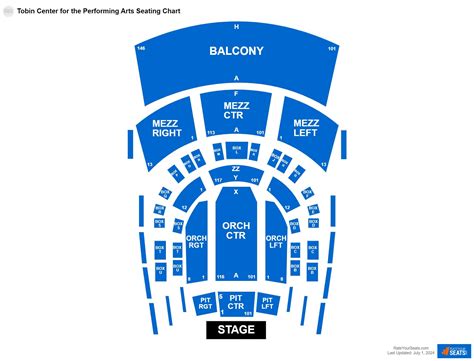 Tobin Center Seating Chart: The Definitive Guide for Attendees ...
