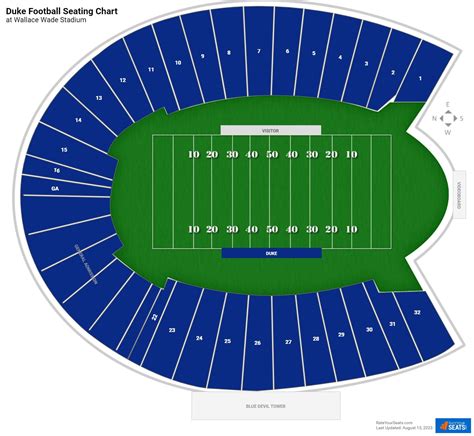 Discover the Unique Features of the Wallace Wade Seating Chart ...