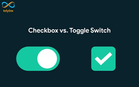 When To Use Checkbox Vs Toggle - Imaginative Minds