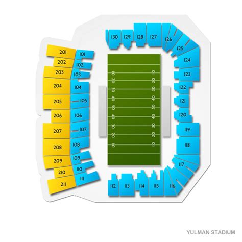 Yulman Stadium Seating Chart Versus Alternative Venue Seating Plans ...
